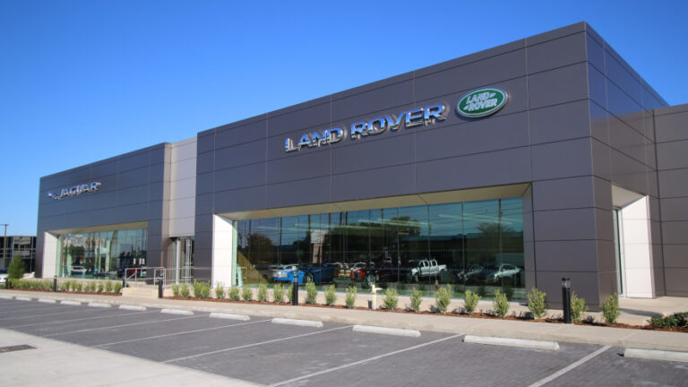 Crown Automotive Group unveils posh showroom for Jaguar and Land Rover ...